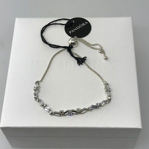 Pandora | Jewelry | Pandora Sparkling Ice Cube Slider Tennis Bracelet ...